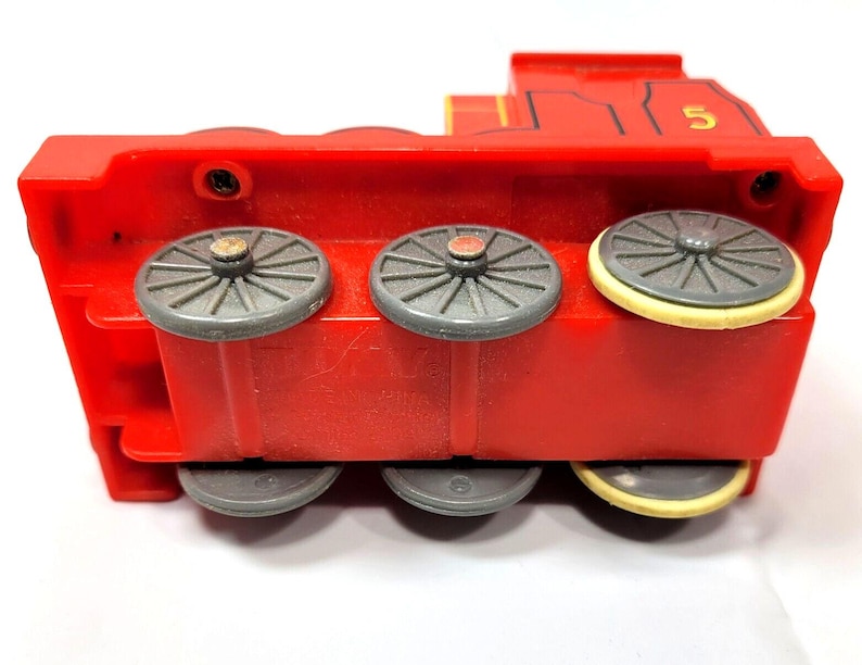 Rare 2004 Tomy Thomas Train My First Pullback Racer Pull Back N Go ...