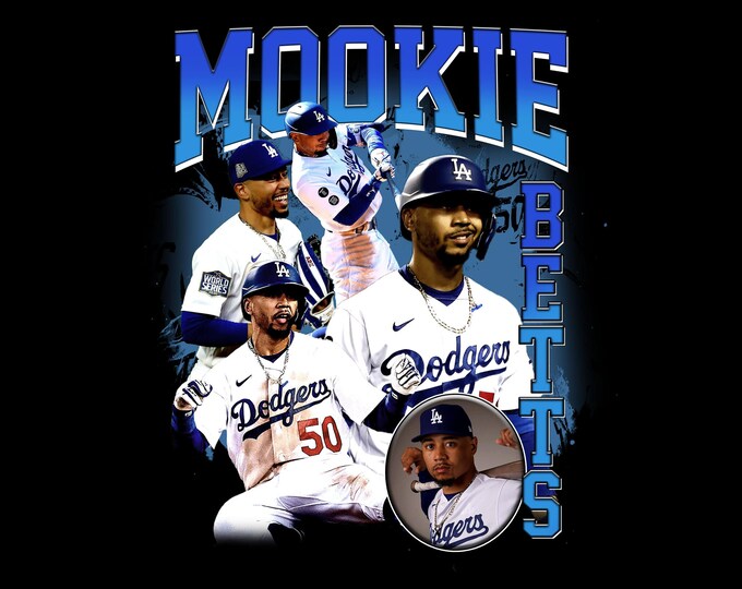 Vintage Mookie Betts Png, Baseball Png, Overszied Png - Etsy