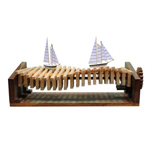 Wave Automaton, Ship Automaton, Kinetic Sculpture, Kinetic Art, Boat ...