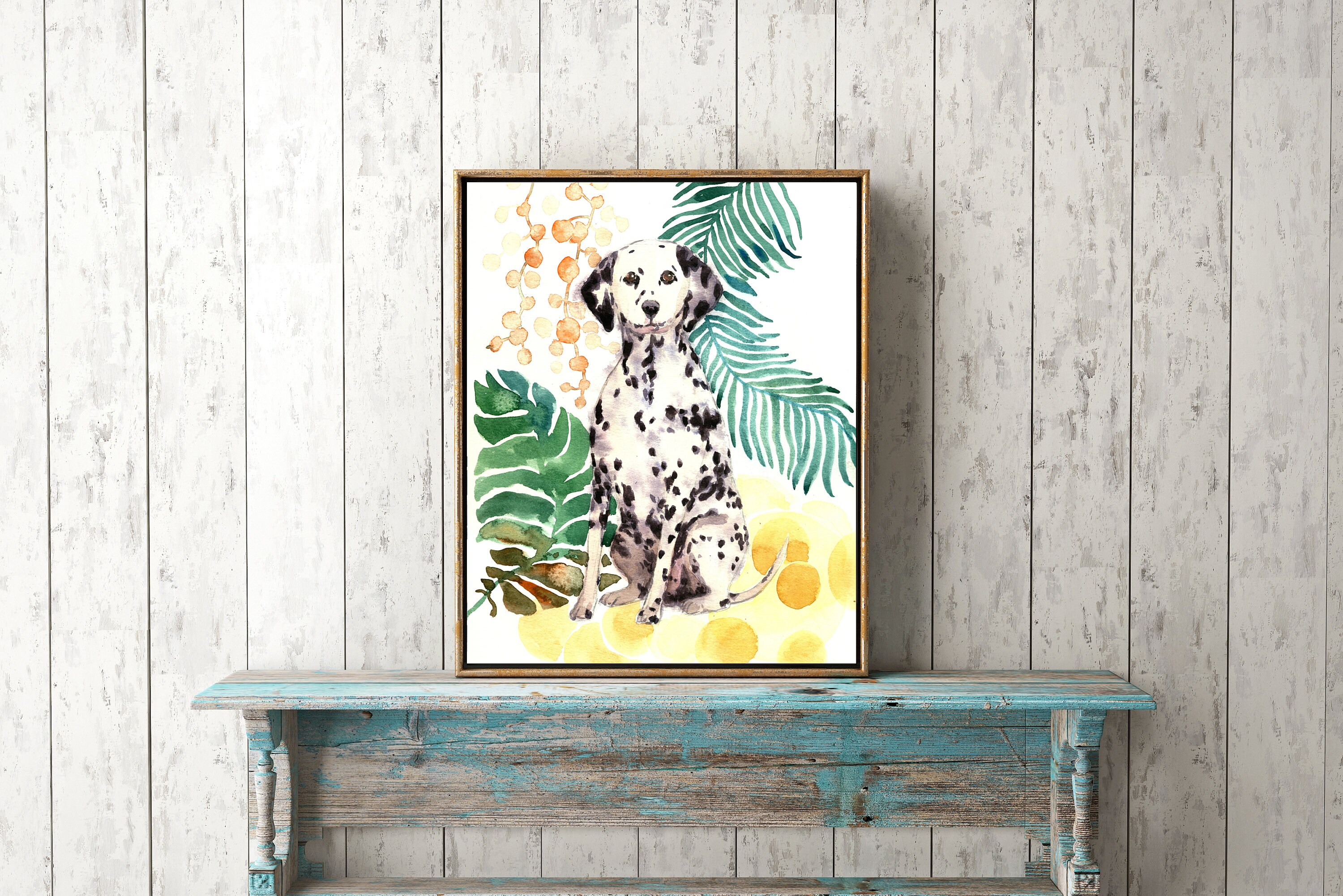 Dalmation Watercolor, Dalmation Print, Dalmation Art, Dog Nursery ...