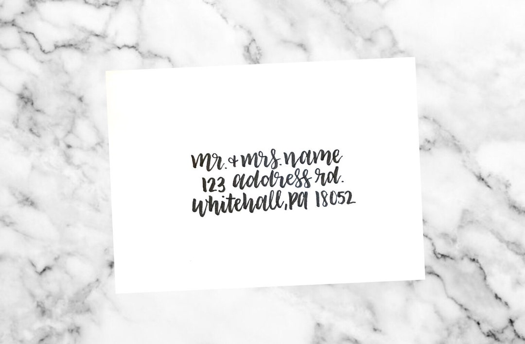 Personalized Address Envelopes (20 Envelopes per Quantity) - Etsy