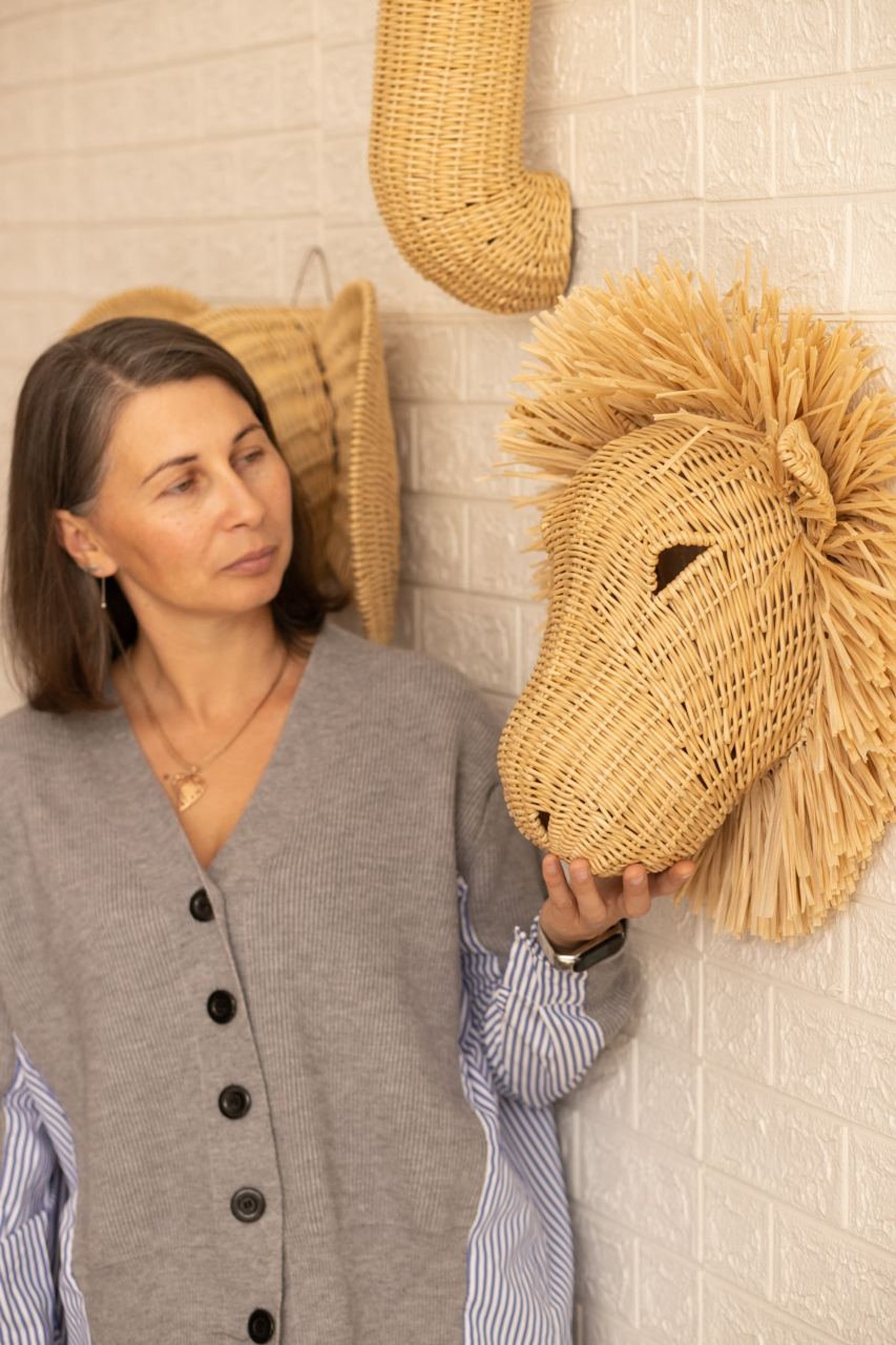 Animal Head Set, Animal Elephant, Animal Lion, Animal Giraffe, Safari ...