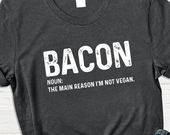 Bacon T Shirt | Etsy