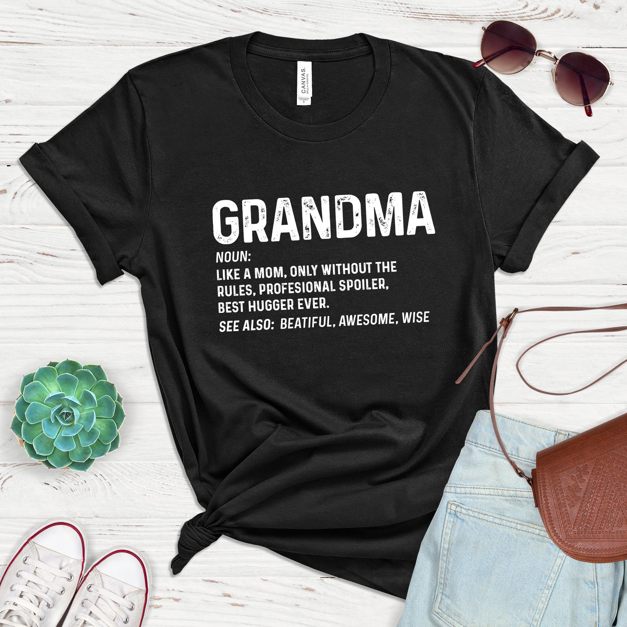 Grandma Definition Gift Funny Grandma Grandma Like A Mom | Etsy