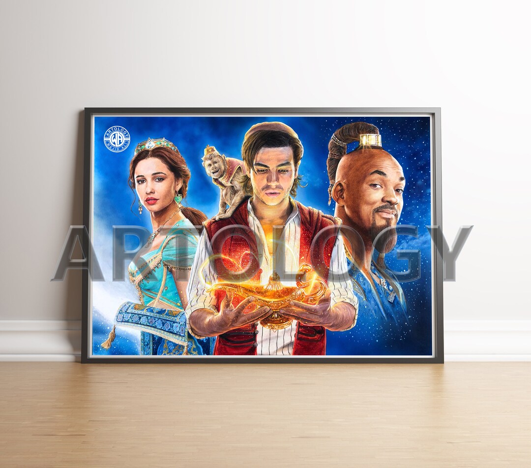 Aladdin Artwork A4/A3 Giclee Fine Art Print - Artology - Etsy