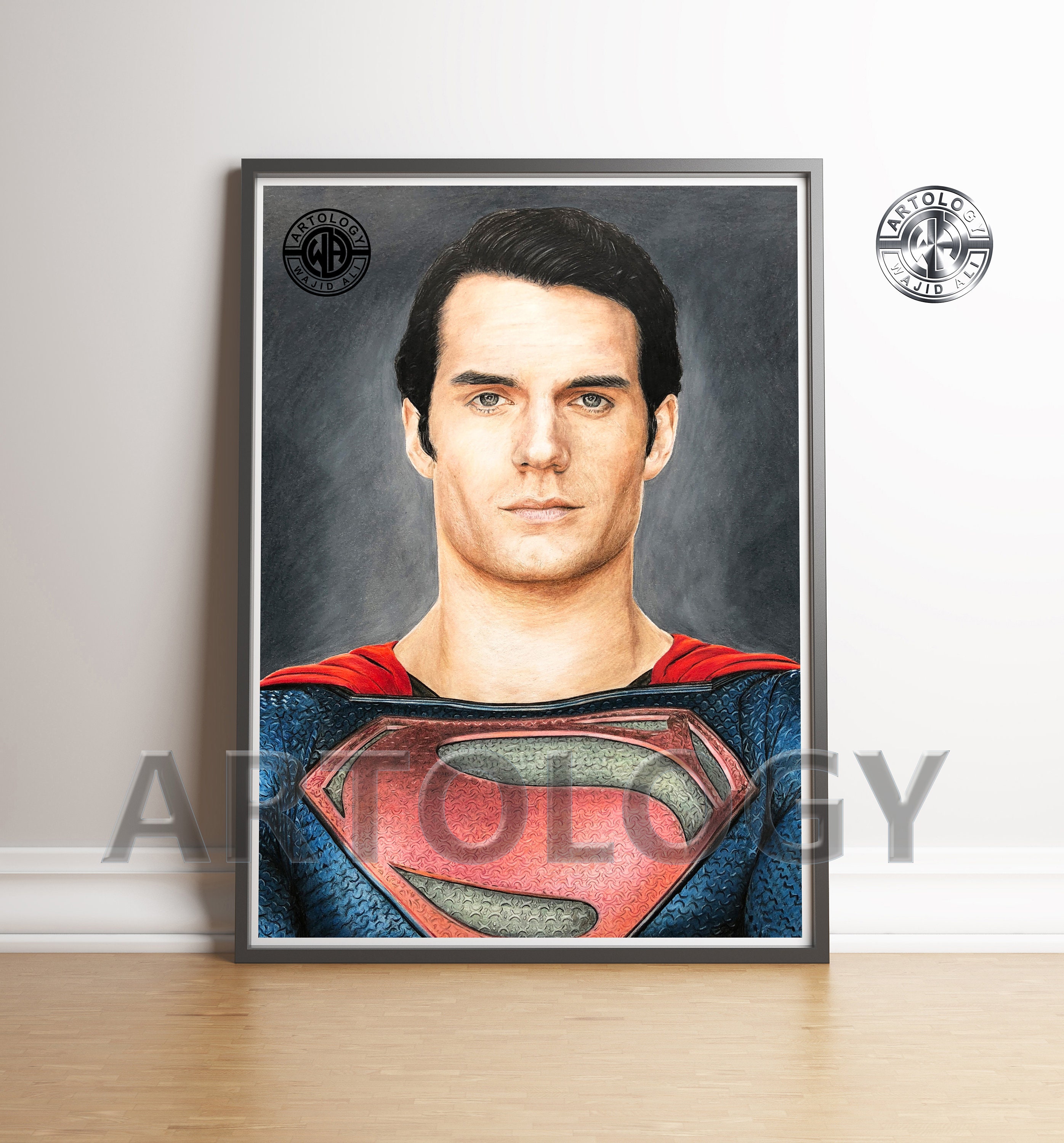 Superman Man Of Steel Drawing