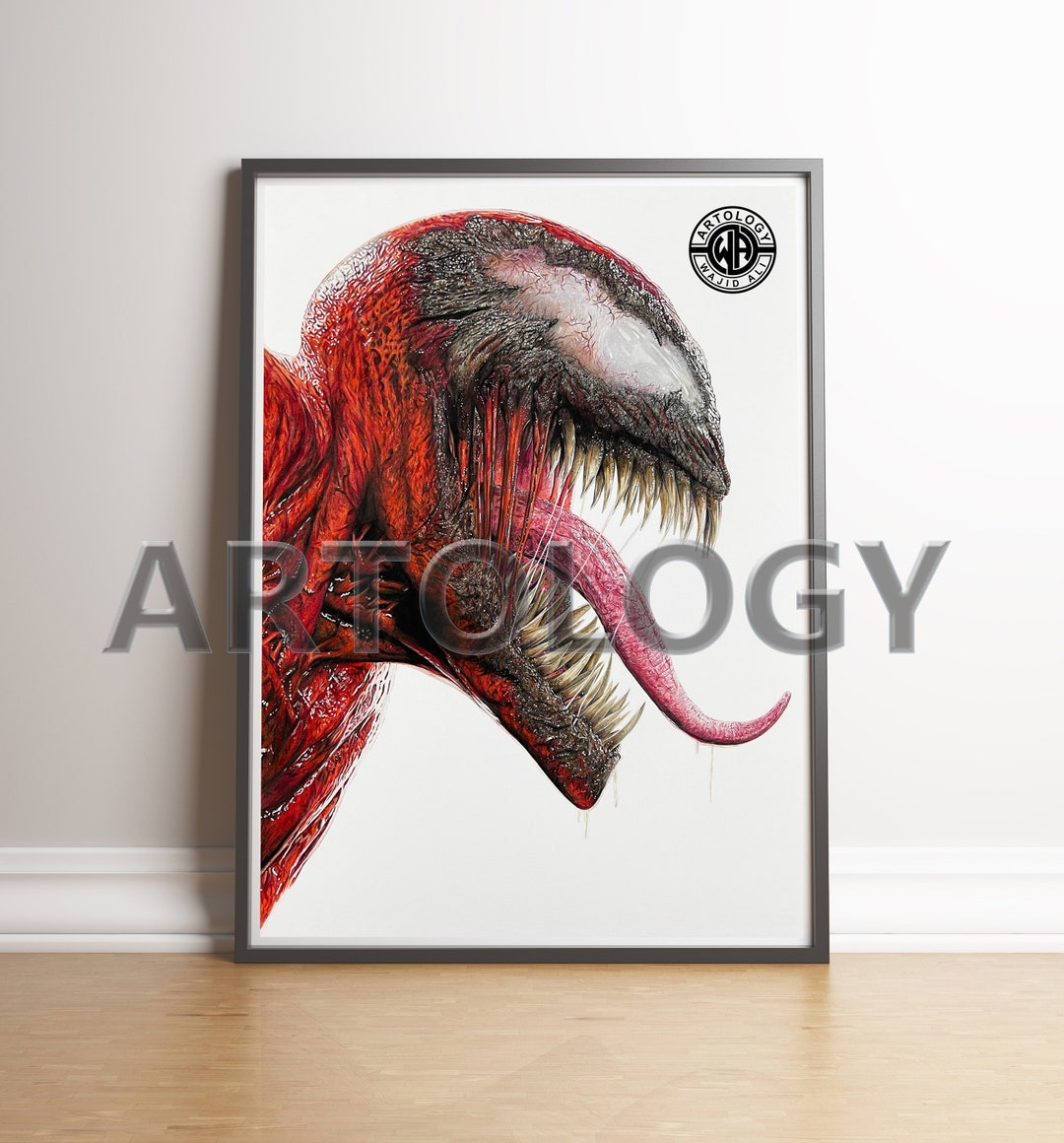 Carnage Drawing – A4/A3 Giclée Art Print | Let There Be Carnage Fan Art ...