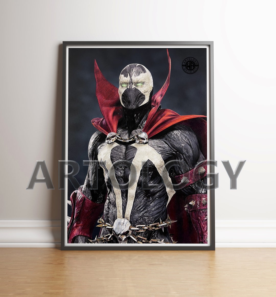 Spawn Drawing Artwork A4/A3 Giclee Print - Artology - Etsy