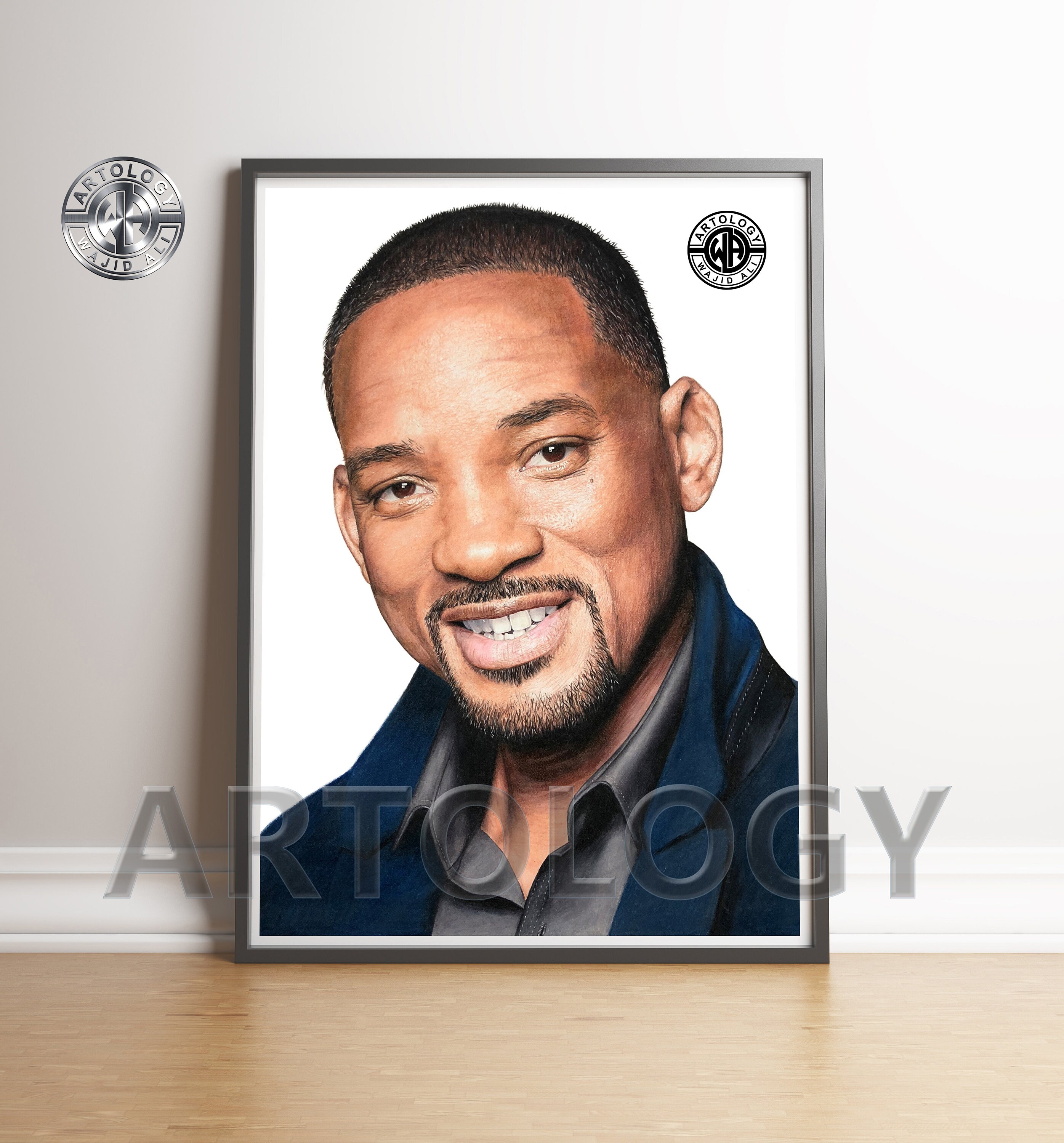 Will Smith Pencil Drawing A4/A3 Artology - Etsy