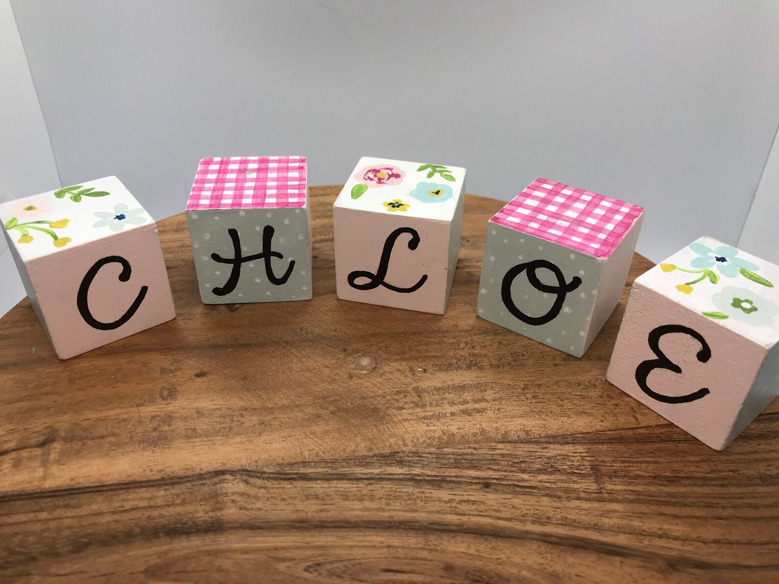 Wood baby blocks name baby blocks new mom gift baby shower | Etsy