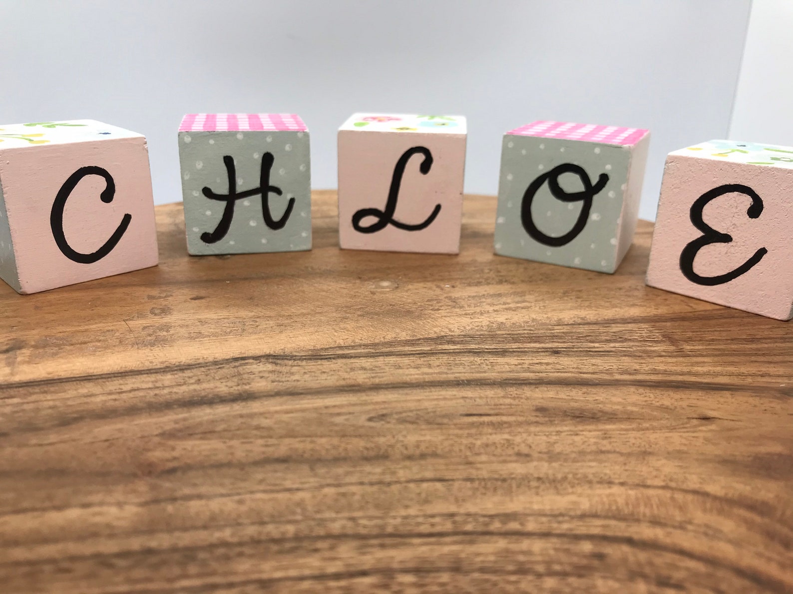 Wood baby blocks name baby blocks new mom gift baby shower | Etsy