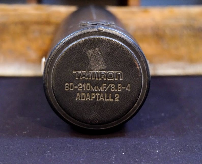 Vintage Tamron Hard Lens Case Adaptall for 80-210mm Lens - Etsy