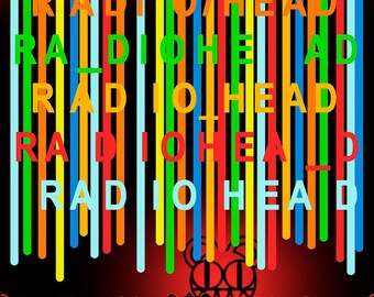Radiohead poster | Etsy