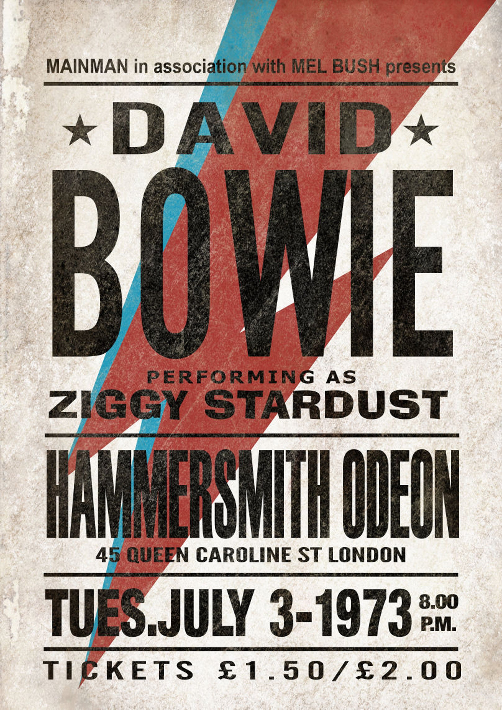 Reproduction David Bowie Poster Hammersmith | Etsy Reproduction David Bowie Poster Hammersmith | Etsy