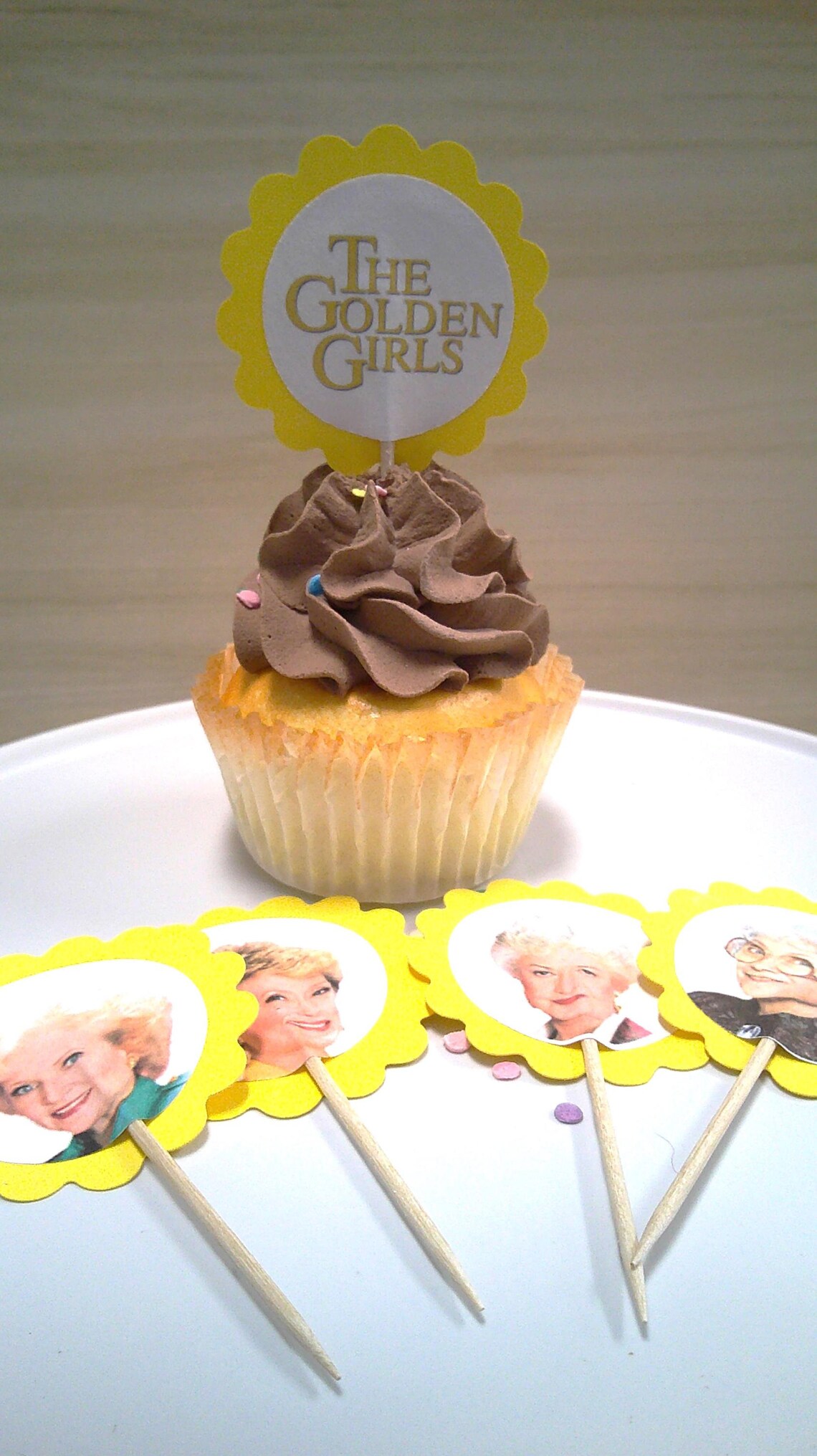 Golden Girls Cupcake Toppers, Birthday Party Decorations - Etsy