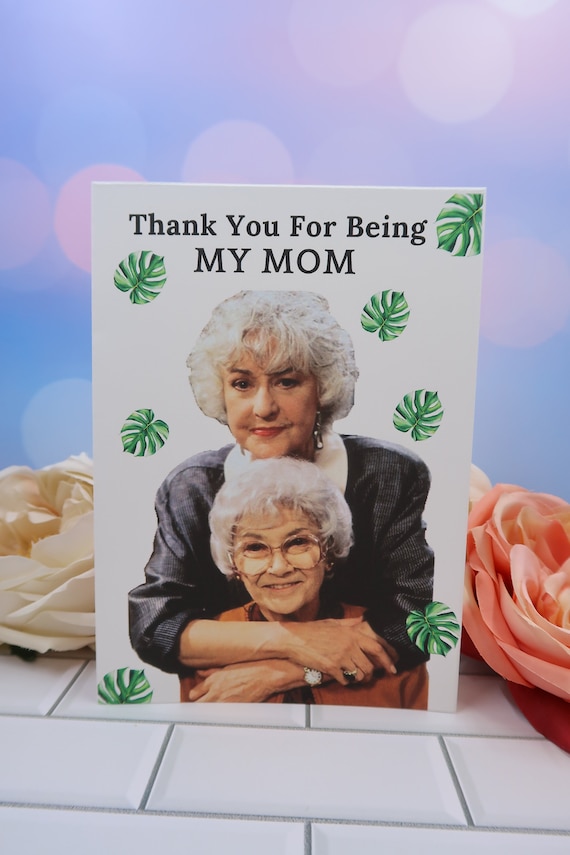 The Golden Girls Mother's Day Card Golden Girls Mom - Etsy