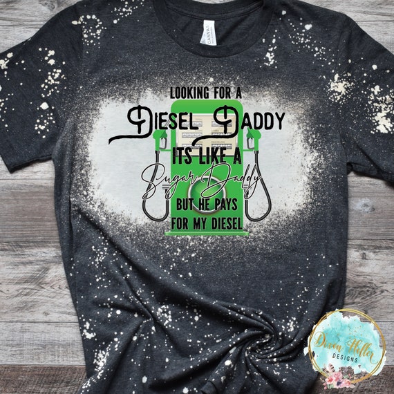 Looking for A Diesel Daddy Bleached Tee - Etsy