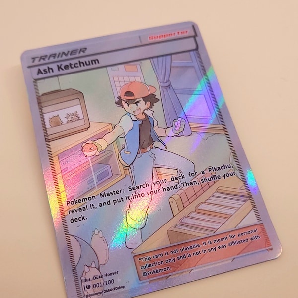 Ash Ketchum - Etsy
