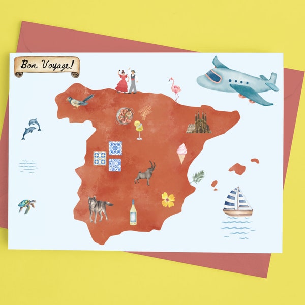 Spanish Holiday Card - Etsy