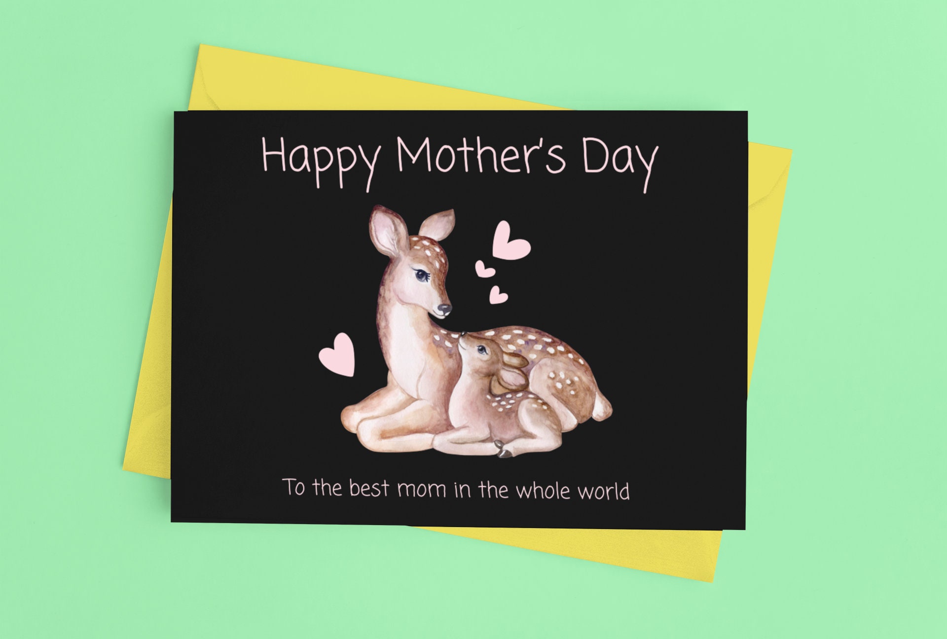 Thoughtful Best Mom Card Printable, Mother's Day, School Card, Cute ...