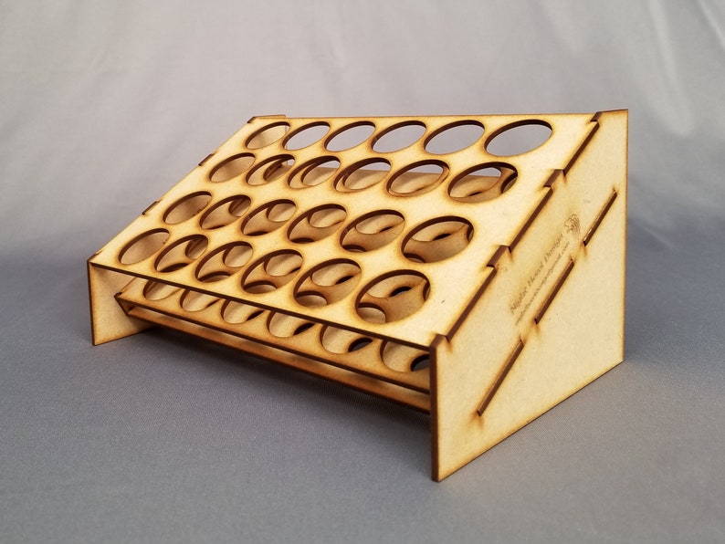 24 - 26mm Dropper Bottles, Small Paint Rack Good for Reaper, Army ...