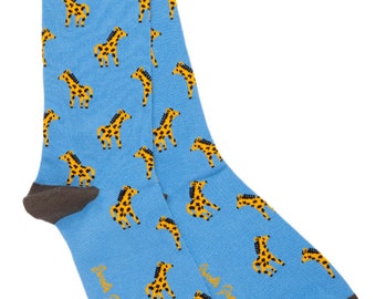 Giraffe Socks - Etsy UK