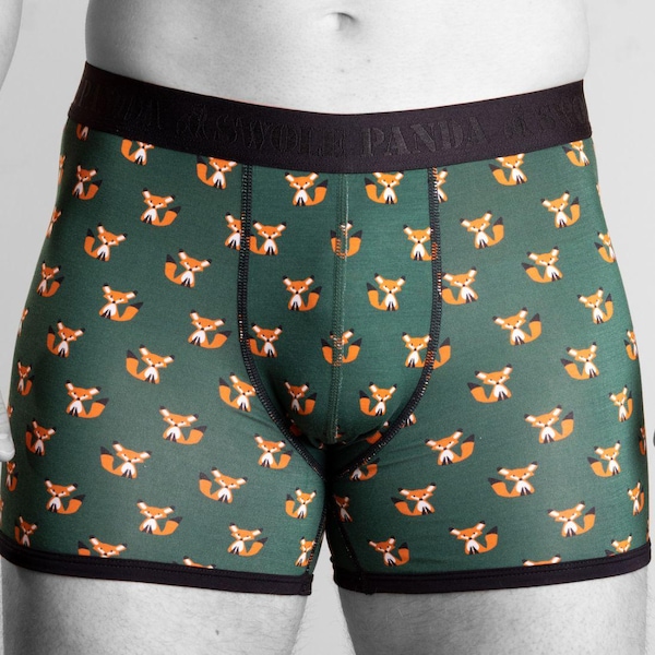 Mens Boxers Fox - Etsy