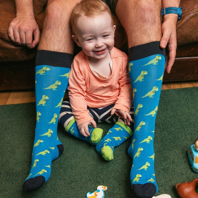 Children's T-rex Bamboo Socks - Etsy
