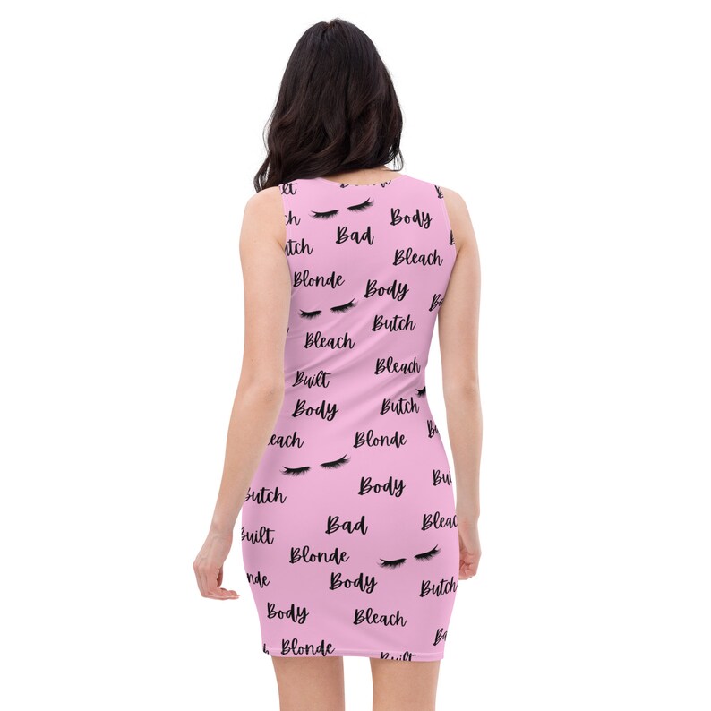 Bleach Blonde Bad Built Butch Body Jasmine Crockett Clapback Dress - Etsy