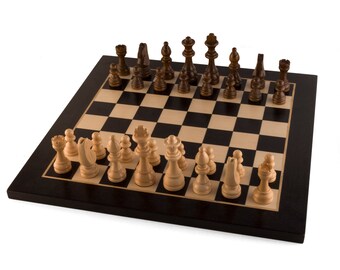 Large Flat Chess Set - Etsy
