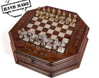 Octagon Chess Board - Etsy