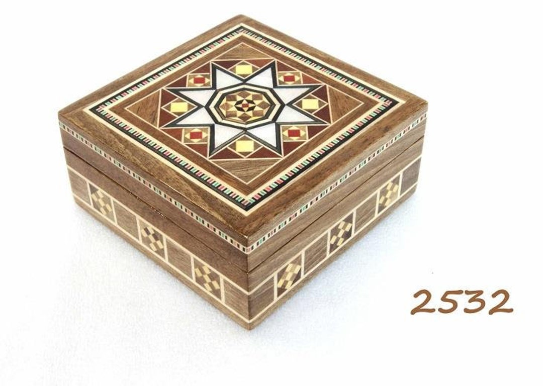 Square Small Size Pearl Box 10.5X10.5X5 Cm - Etsy