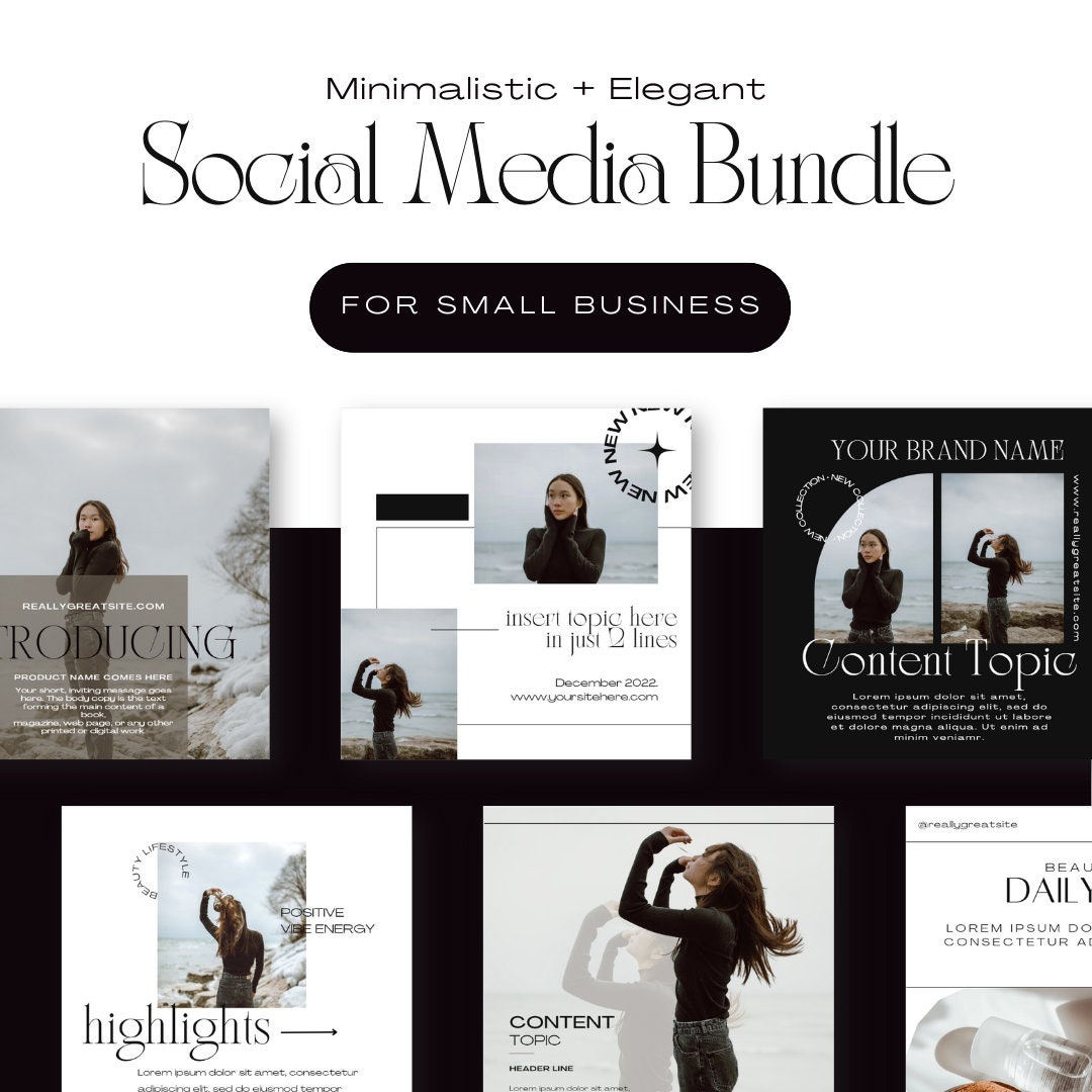 70 Instagram Post Templates Canva Templates IG Feed Social Media ...