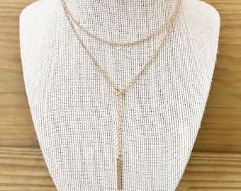 Loop chain necklace | Etsy