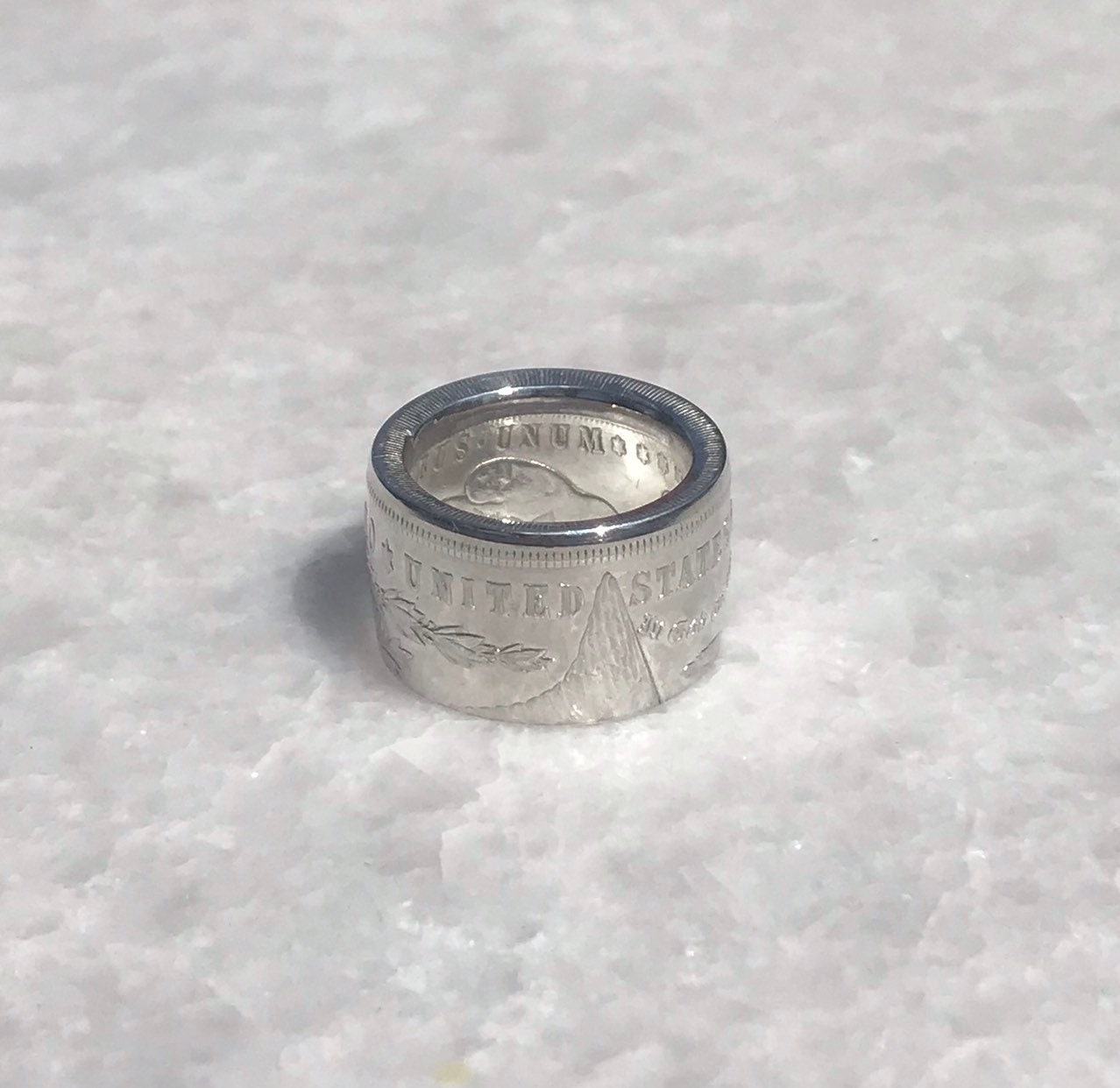 Morgan Silver Dollar Coin Ring | Etsy