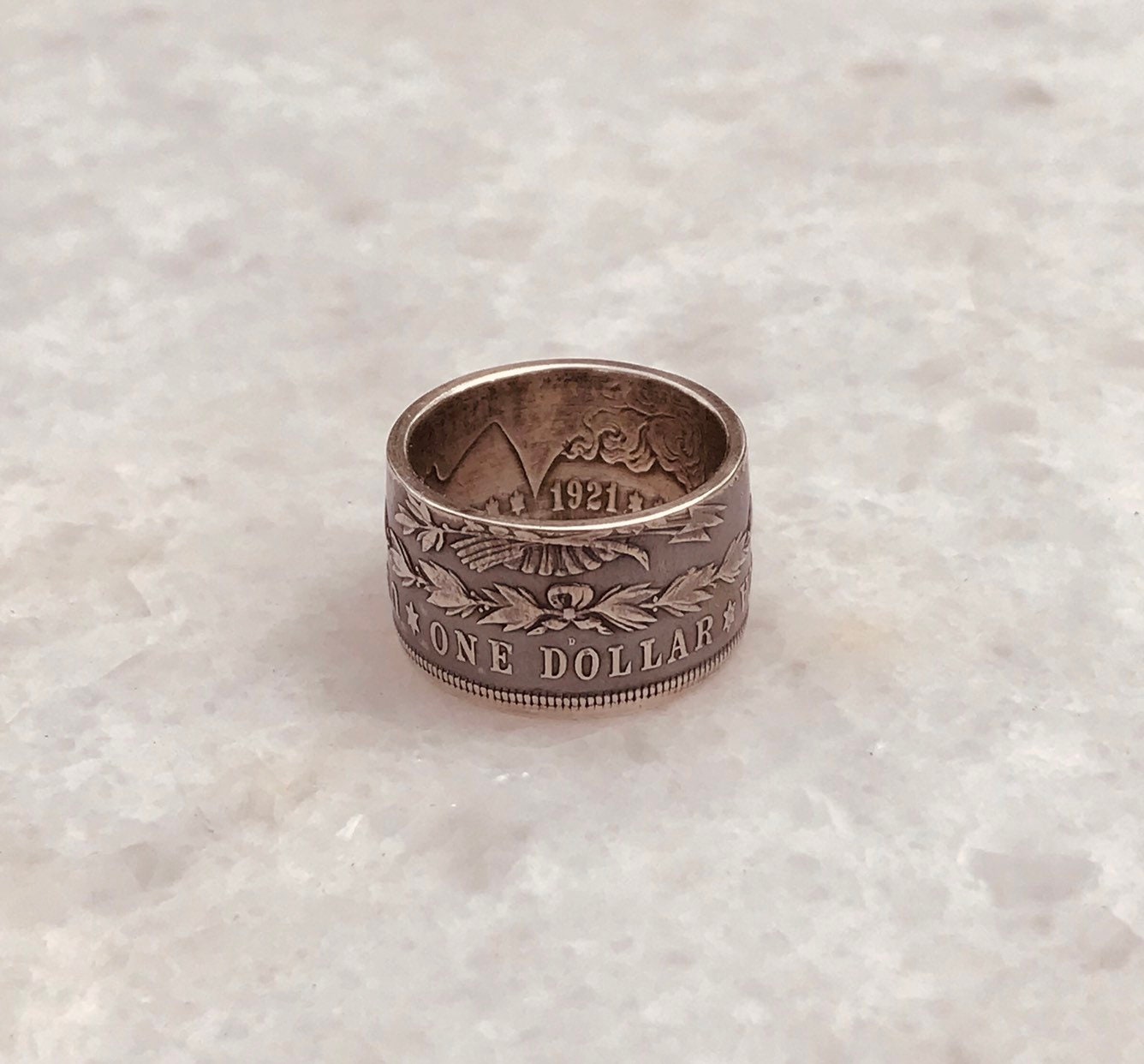 Morgan Silver Dollar Coin Ring | Etsy