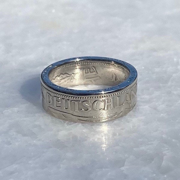 German Coin Ring - Etsy