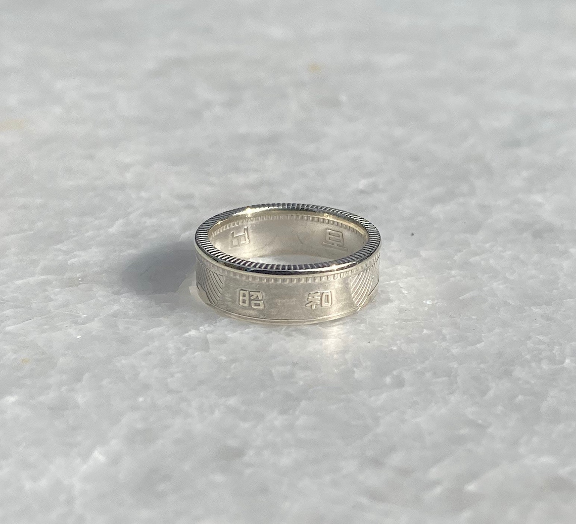 Japanese 100 Yen Silver Coin Ring | Etsy