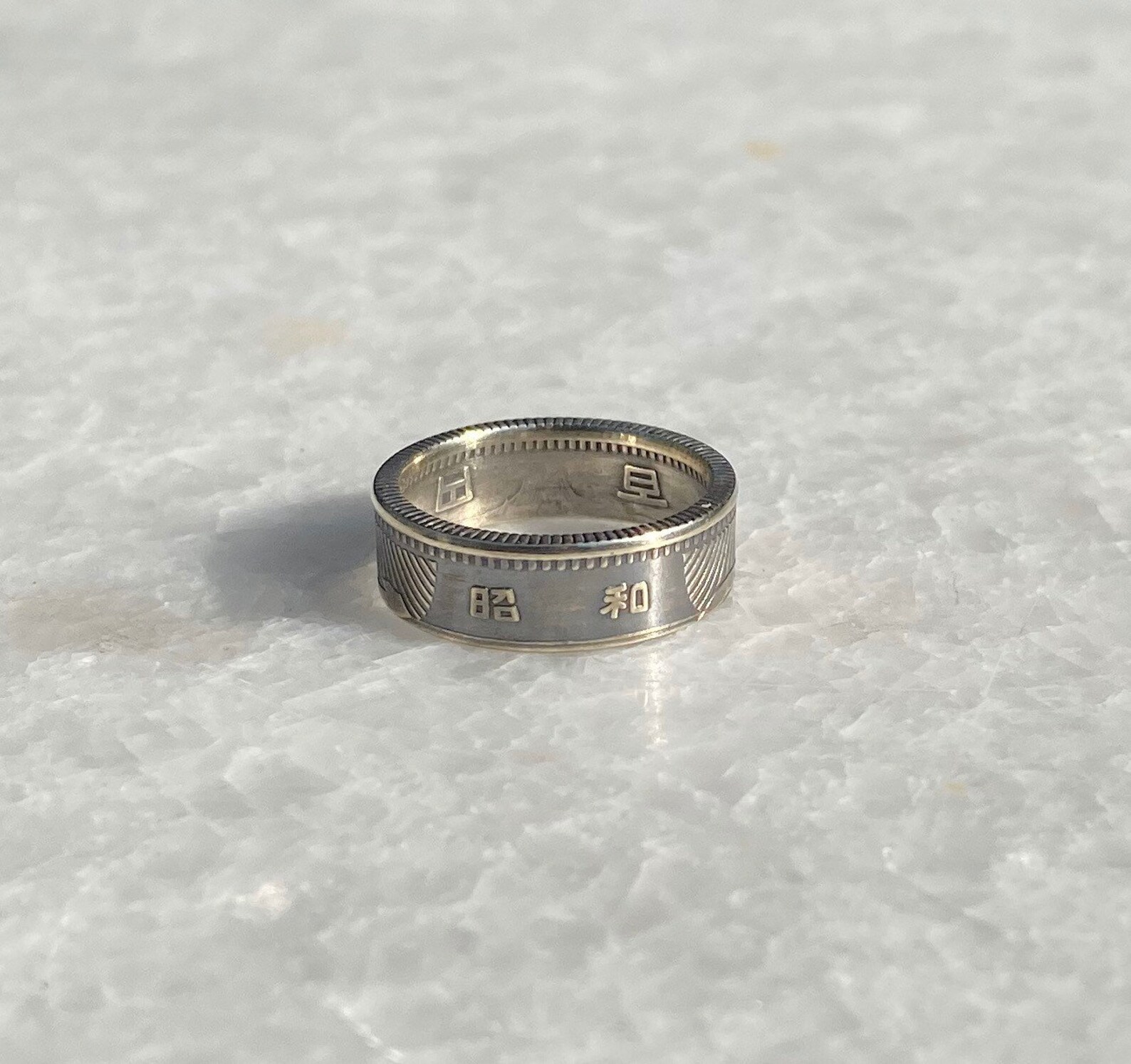 Japanese 100 Yen Silver Coin Ring | Etsy