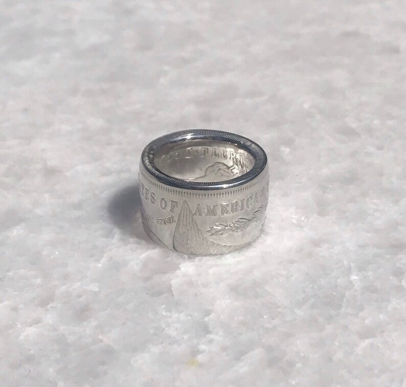 Morgan Silver Dollar Coin Ring | Etsy