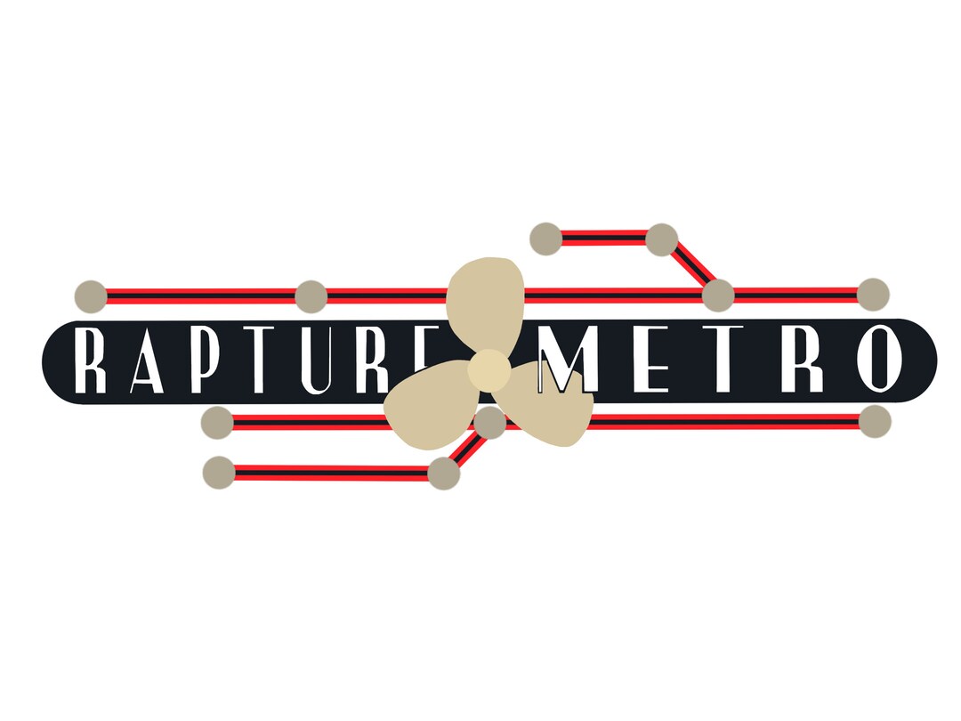 Shock Bio Rapture Metro File for Cricut Design Space - Etsy