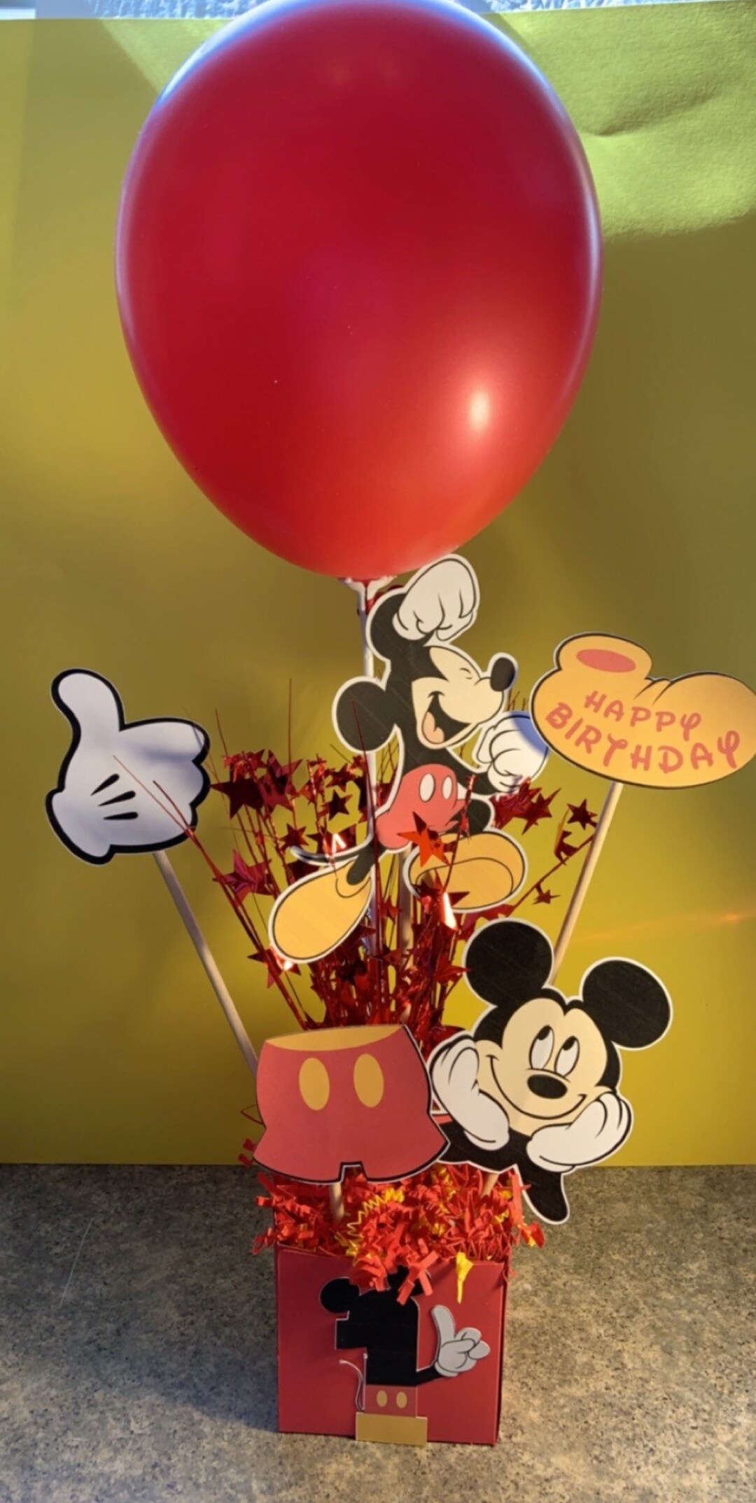 Mickey Center Pieces - Etsy