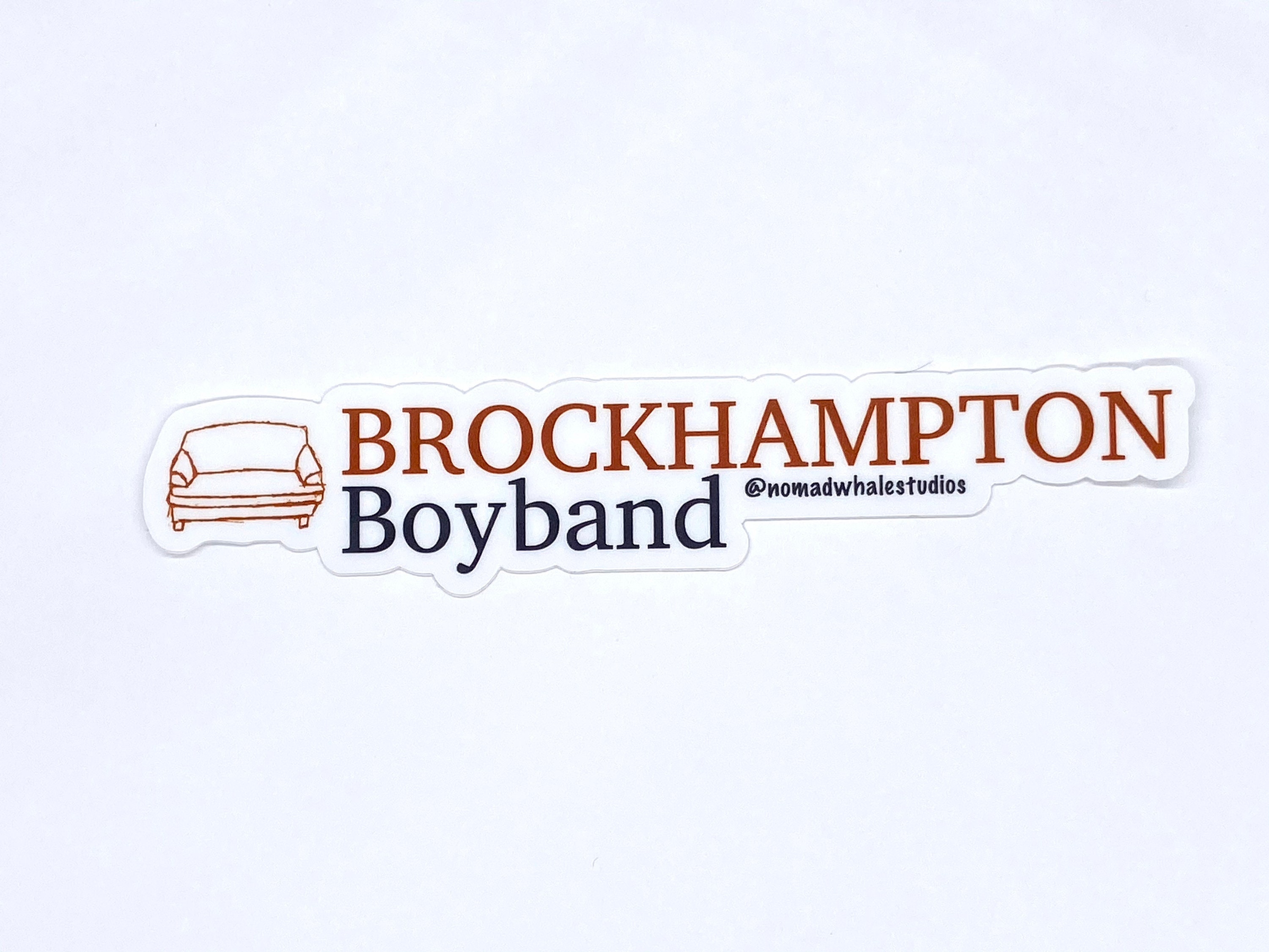 Brockhampton Couch Sticker, Brockhampton Laptop Sticker, College ...
