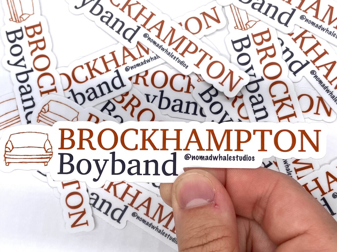 Brockhampton Couch Sticker, Brockhampton Laptop Sticker, College ...