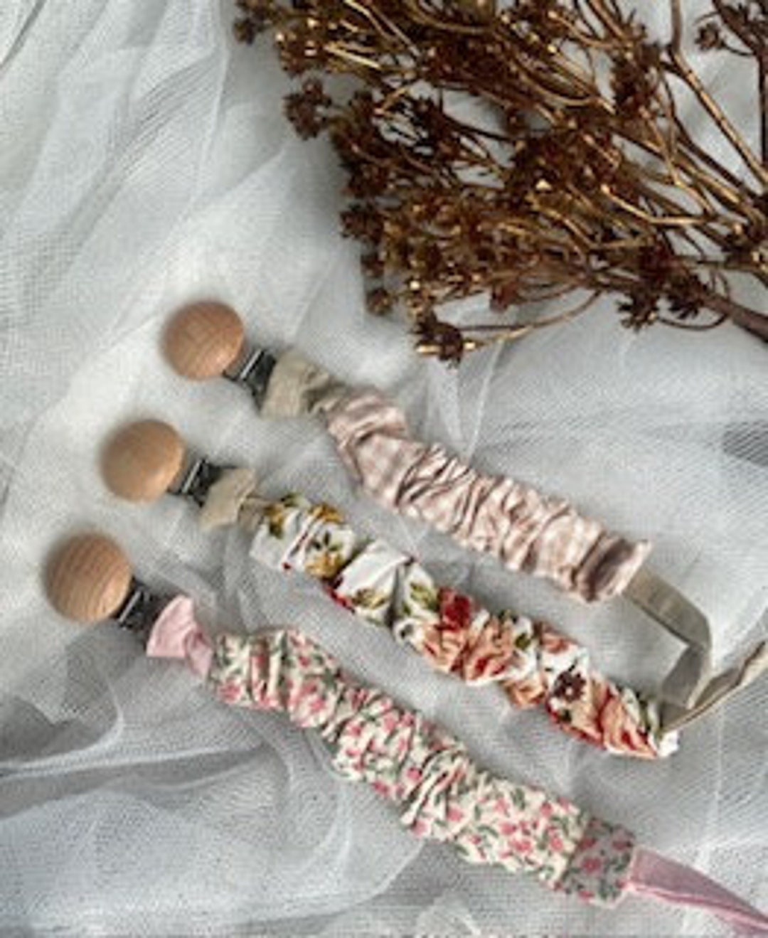 Cute Newborn Baby Dummy Holder | Boho Baby | Newborn Baby Dummy Clip ...