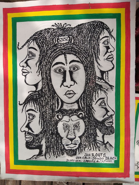 Jamaican Rasta Art