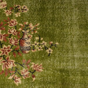6x9 Green and Multicolor Modern Contemporary Rug - Etsy