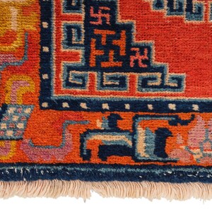 2x4 Rust and Blue Anatolian Tribal Rug - Etsy