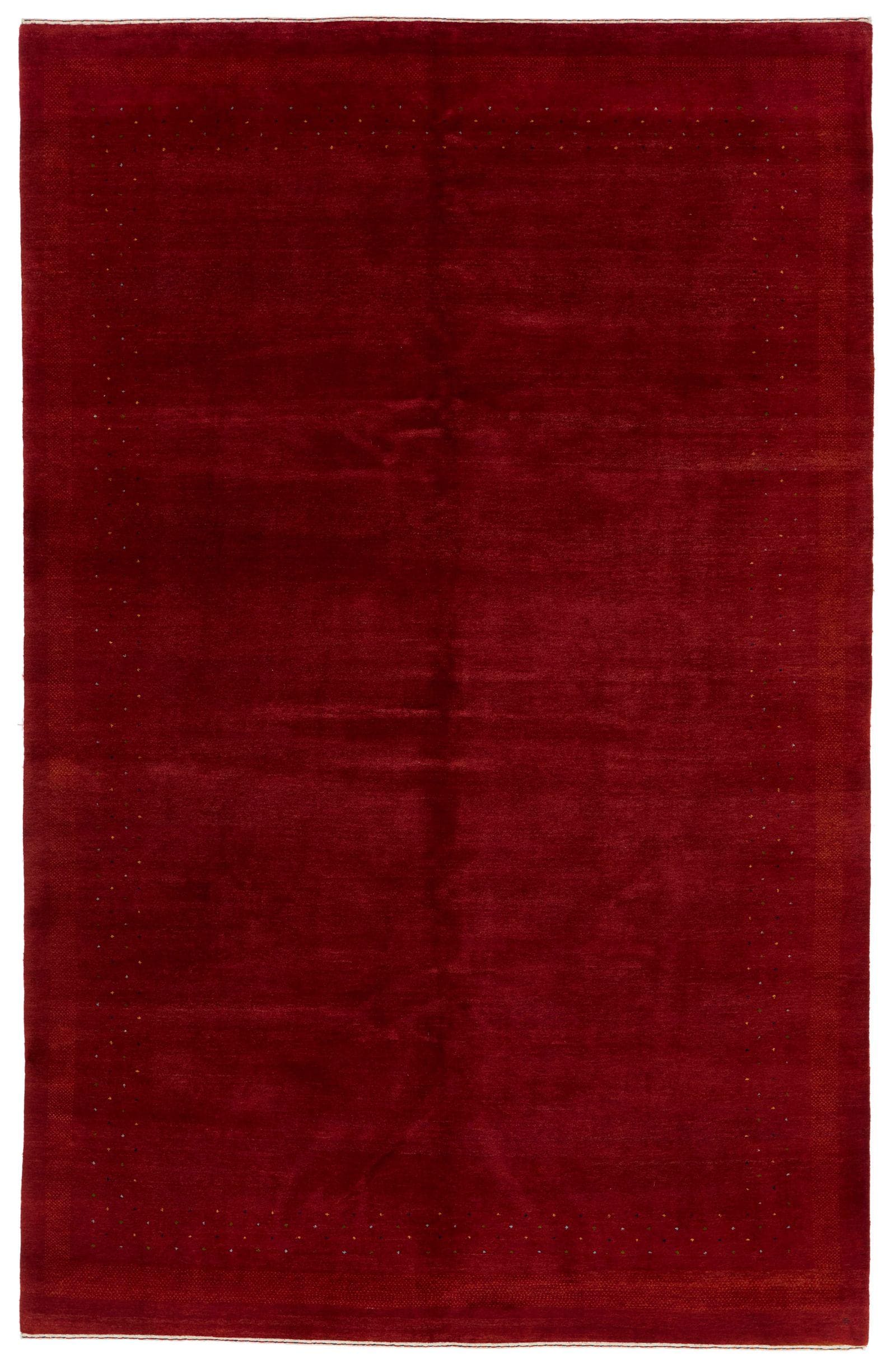 7x10 Red Modern Contemporary Rug - Etsy