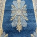 4x6 Navy and Blue Turkish Antep Rug - Etsy